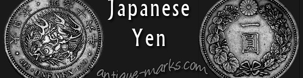 Collecting Japanese Silver Yen: The Dragon Yen 1870-1914 - Antique Marks